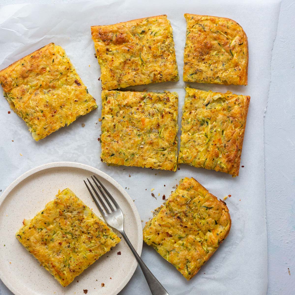 Vegetarian Zucchini Slice