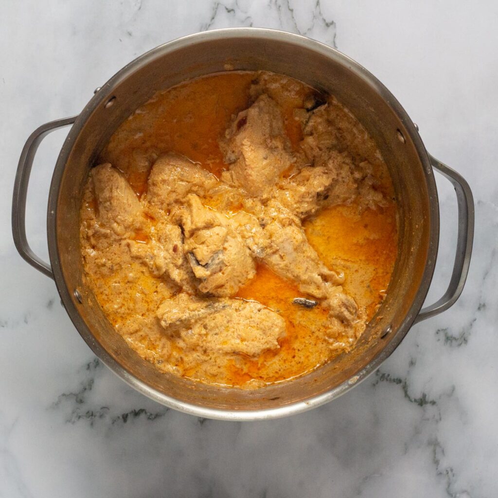 Dahi Chicken – Marinated Chicken Curry with Yogurt - Mirchi Tales