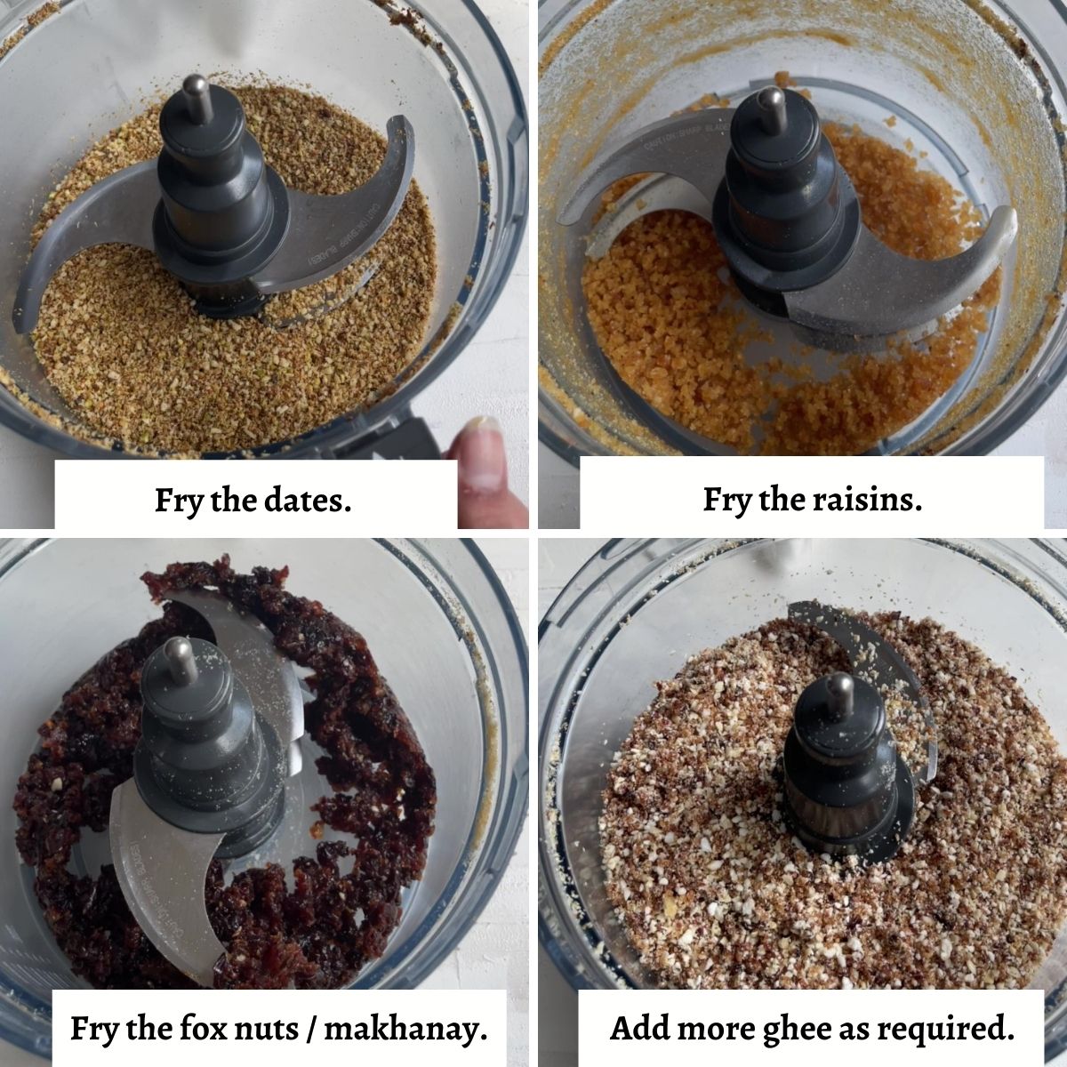 How to Make Panjeeri (with Semolina) - Mirchi Tales